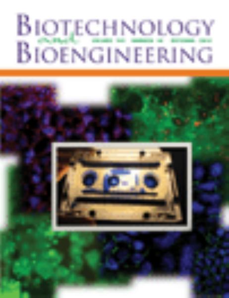 Biotechnology and Bioengineering - 学术期刊 - 恩特学术 - scimago | 影响因子 | 分区 ...