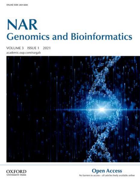 NAR Genomics and Bioinformatics - 学术期刊 - 恩特学术 - scimago | 影响因子 | 分区 ...